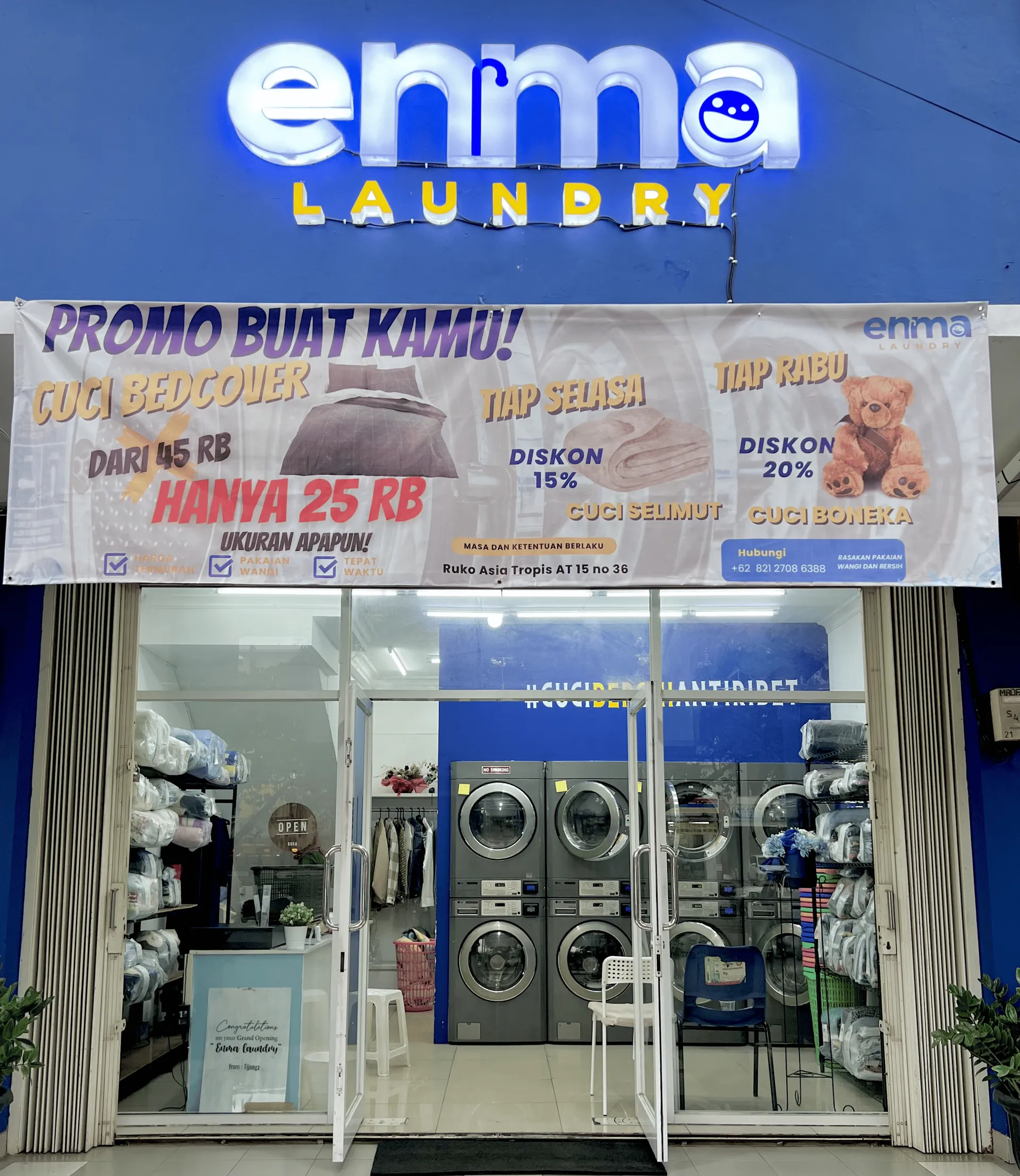 Enma Laundry - Layanan Laundry Profesional di Harapan Indah, Bekasi